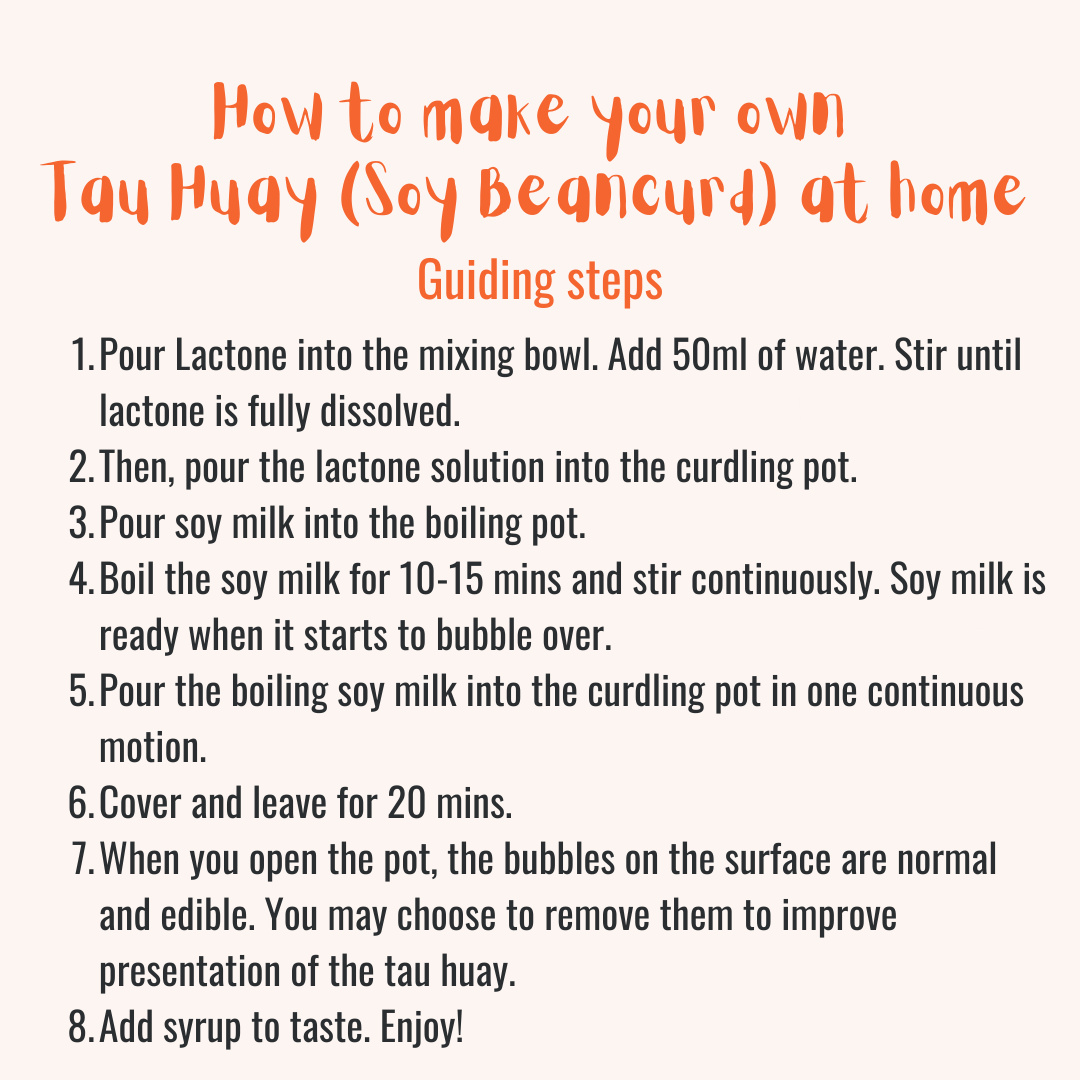 DIY Tau Huay (Soy Beancurd) Kit – Beano Singapore